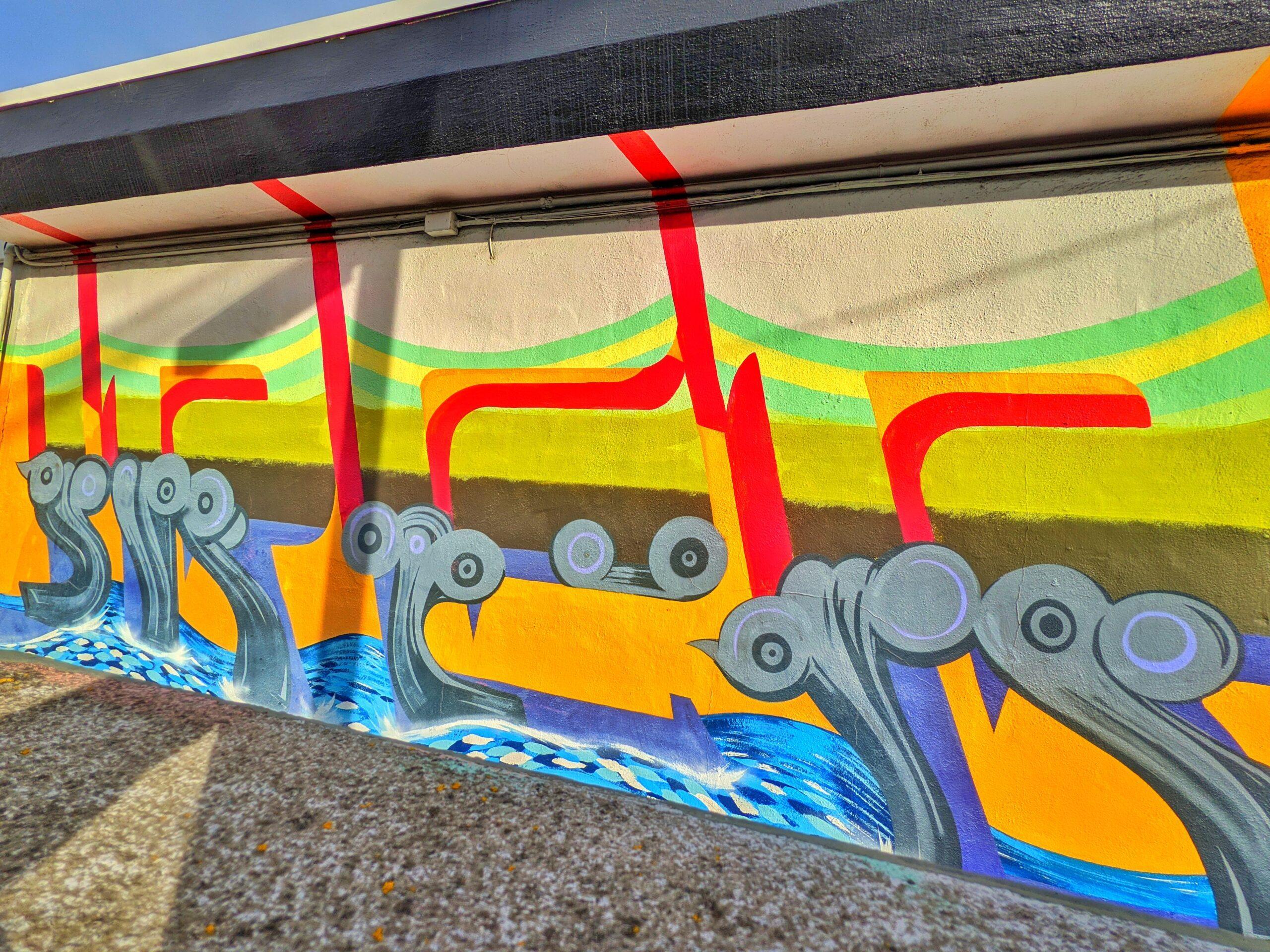 527 Seabright - Santa Cruz Murals